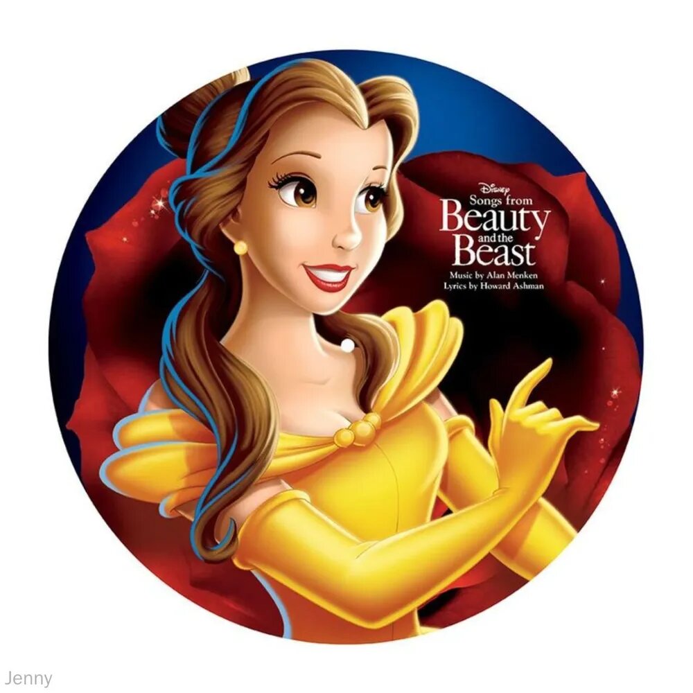 Виниловая пластинка Alan Menken, Howard Ashman - Songs From Beauty And The Beast (Picture Disc, Europe) — фото 1