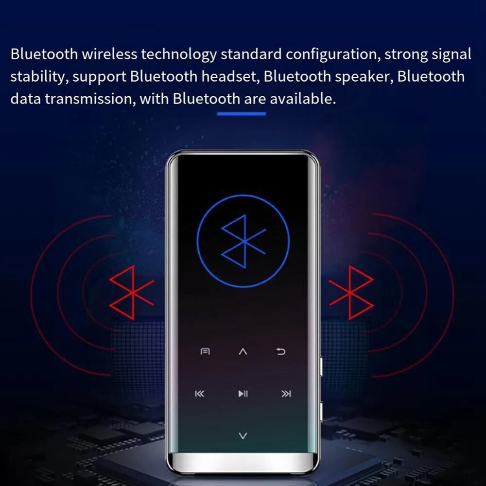 MP3-плеер без Bluetooth Mini M13 Lossless 1,5-дюймовый 128x160 пикселей TFT-дисплей HIFI музыкальный плеер, 16 ГБ