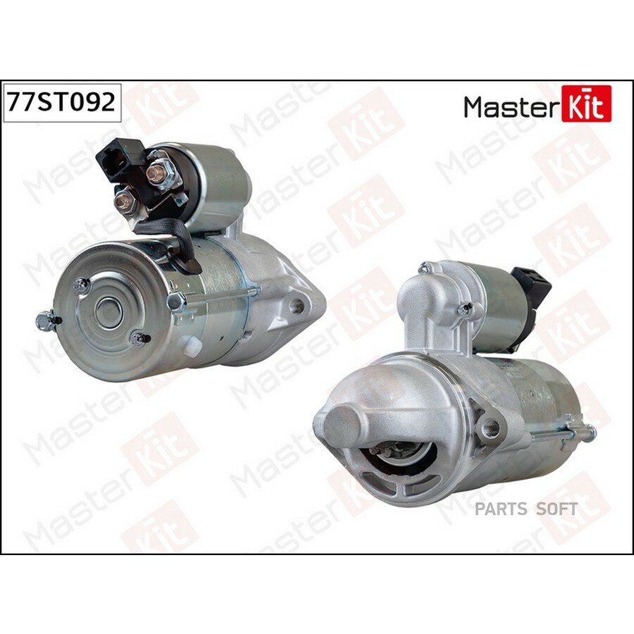 MASTERKIT 77ST092 Стартер Hyundai ix35(LM), Santa Fe III(DM) 09-, Kia Sorento II(XM), Sportage(SL) 09- (2,0kW)