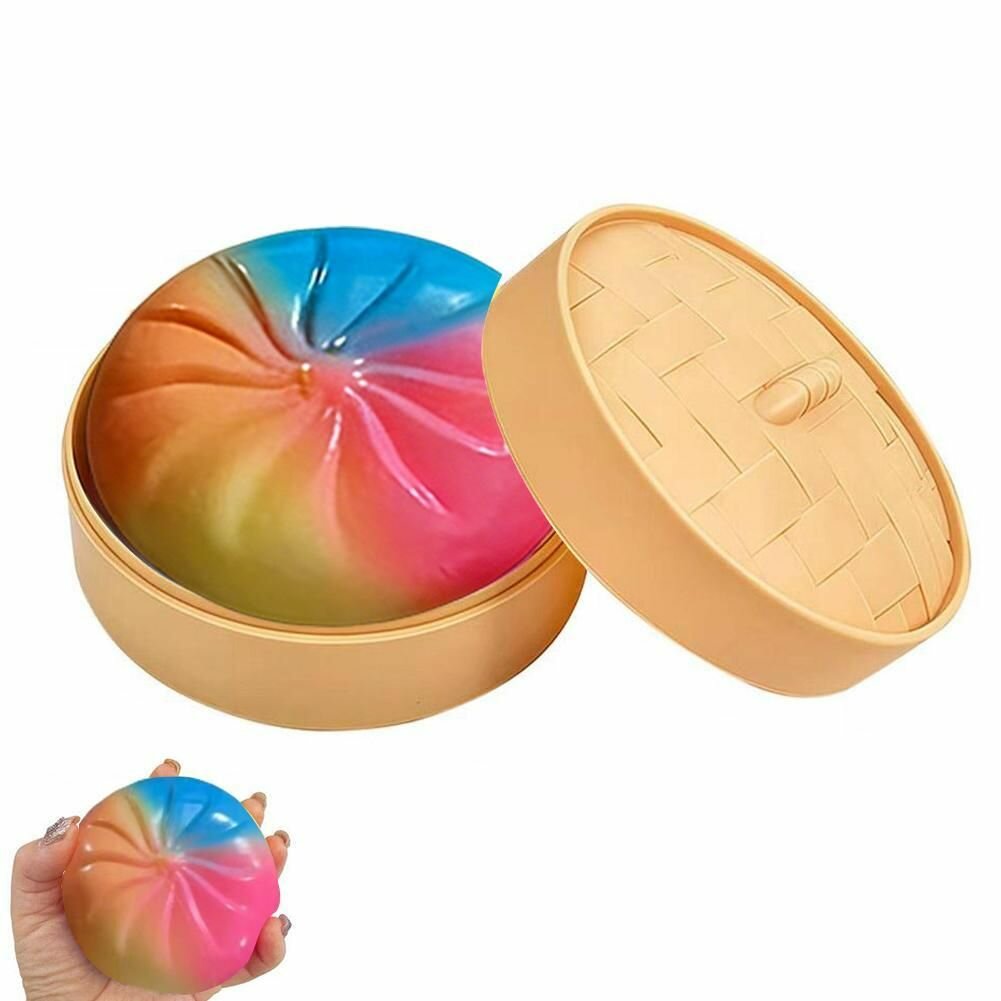 Игрушка в виде жареной свиной булочки, антистрессовая игрушка