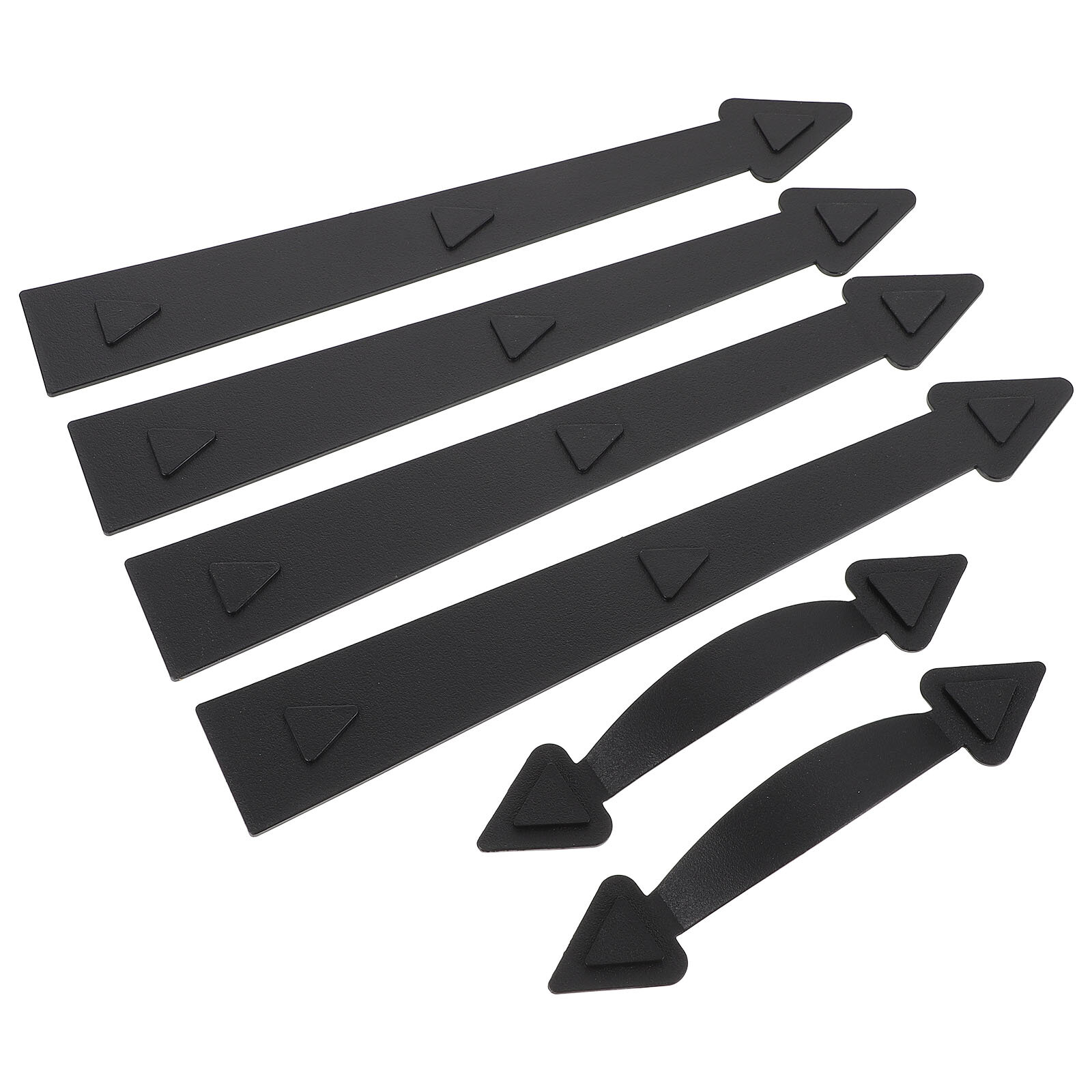 Магнитный комплект петель и ручек из карбоновой стали для декора гаражных дверей, 6 предметов