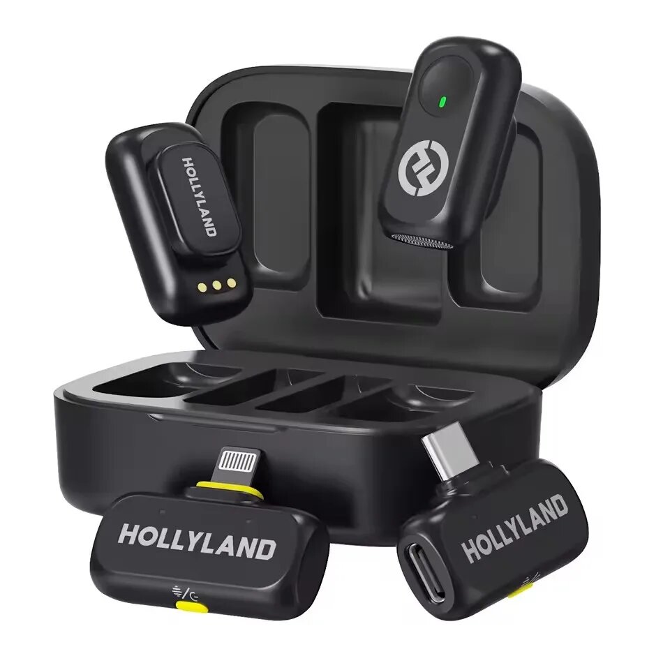 Беспроводной микрофон Hollyland Lark A1 Black Combo