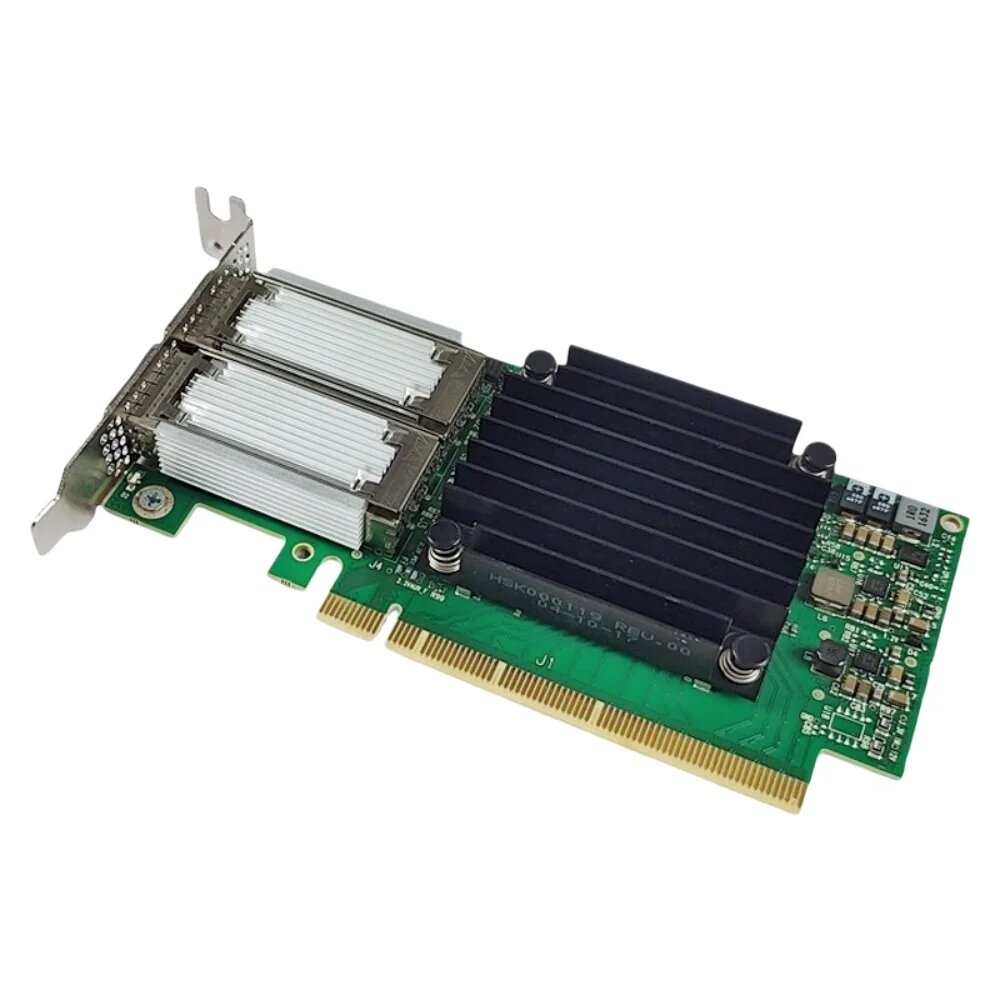 Mellanox ConnectX-4 EDR, MCX456A-ECAT, Цвет: Short Bracket