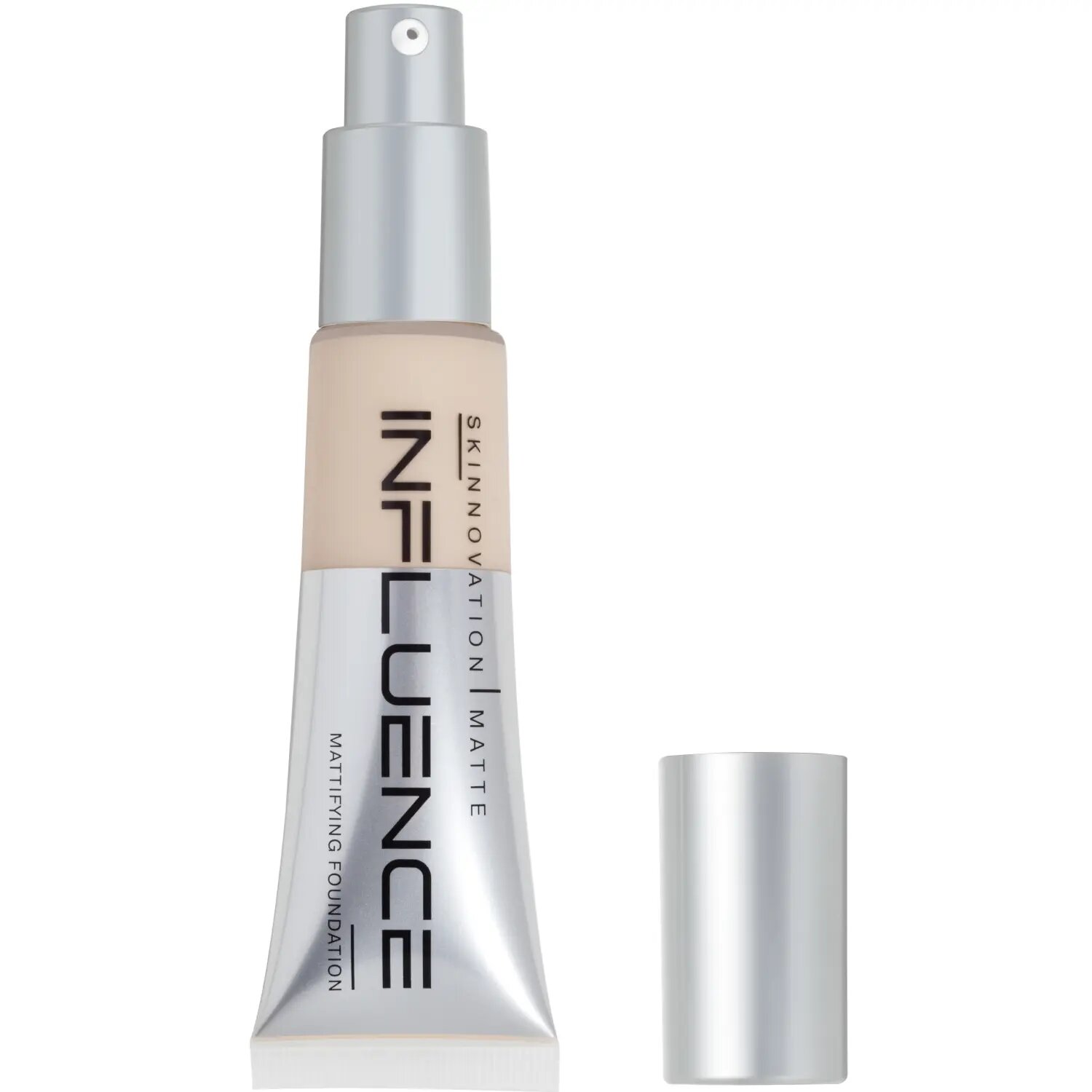 INFLUENCE beauty Тональный крем Skinnovation I Matte матирующий и корректирующий, 01 Бело-бежевый 25 мл
