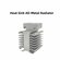 Радиатор для 3D принтера, Radiator, 1pcs