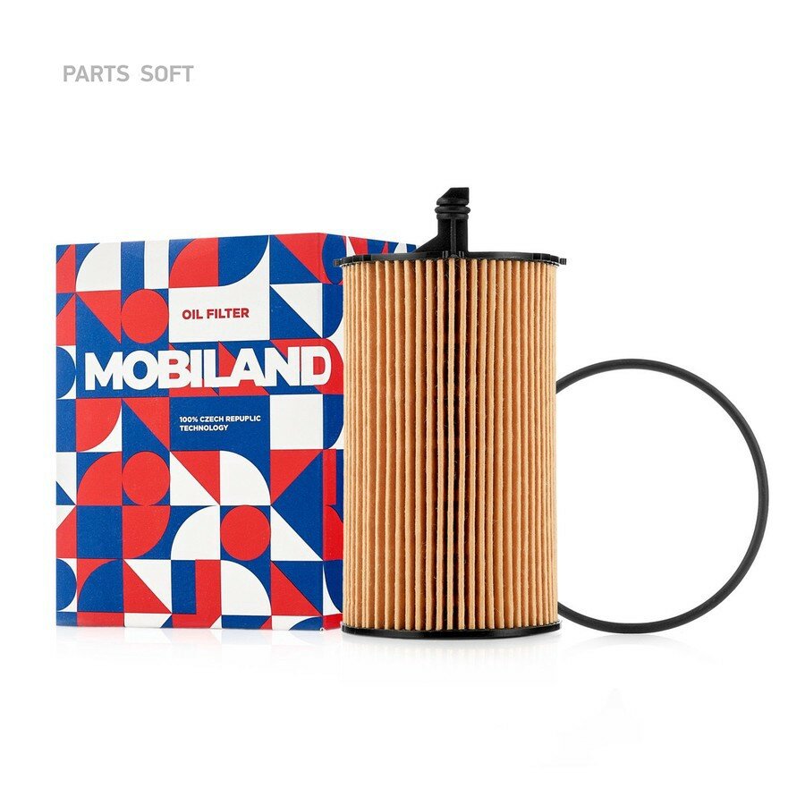 Фильтр масляный AUDI A4, A5 (B8-8,5), A6 C7 (4G2, 4GC, 4G5, 4GD), A7 Sportback (4GA, 4GF), Q7 (4MB, MOBILAND 802002230 | цена за 1 шт