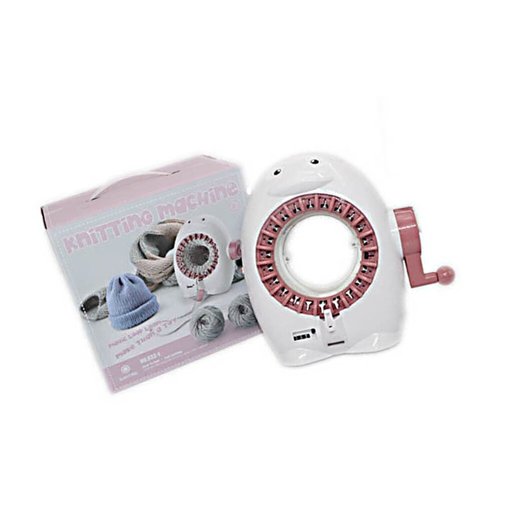 22-Игольная Вязальная Машина Круговая Вязальная Машина Ручное Вязальное Устройство для Начинающих Вязальных Проектов Крючком