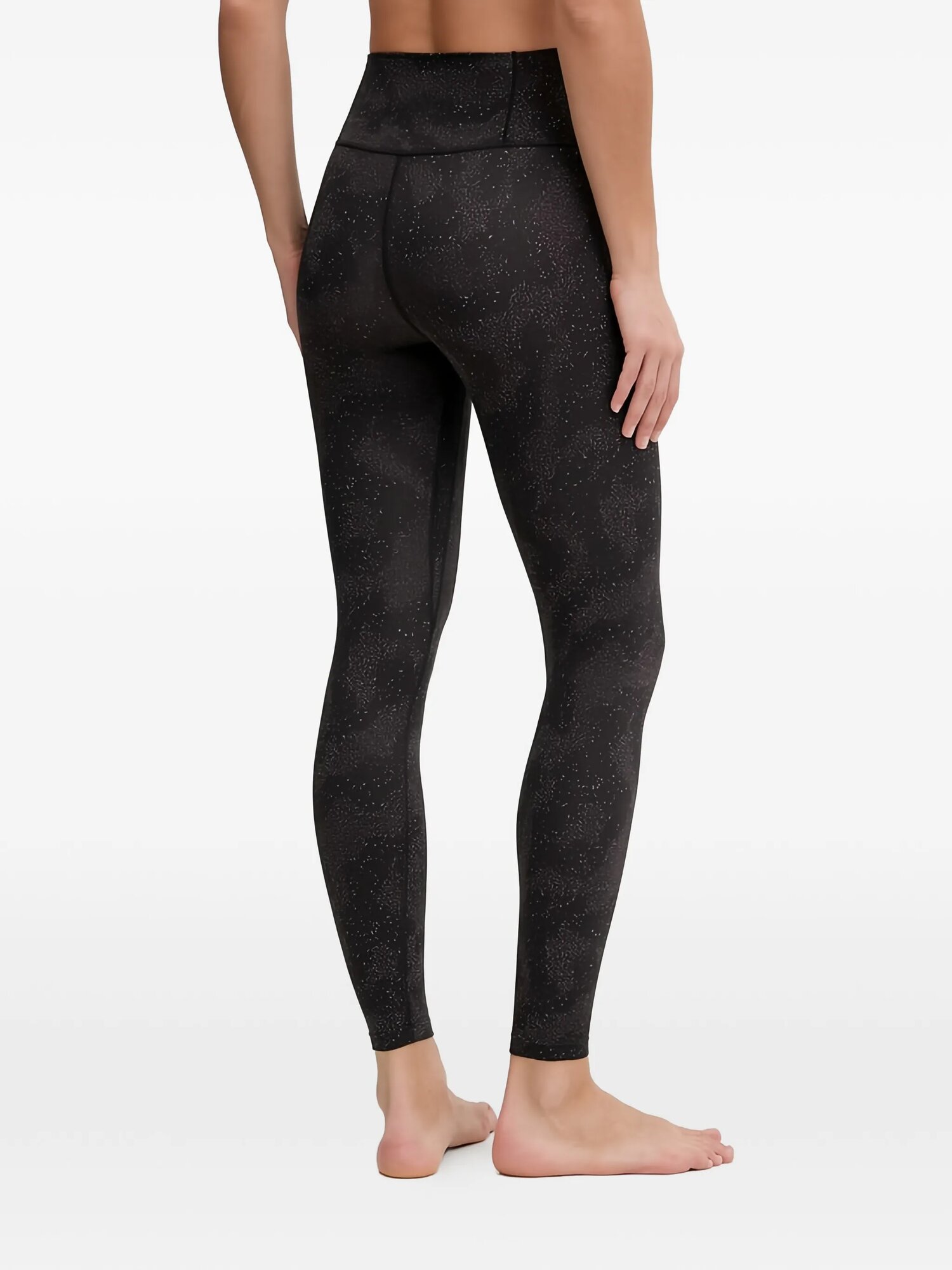 Легинсы adidas Logo print leggings, размер 4 UK, black/black — фото 1