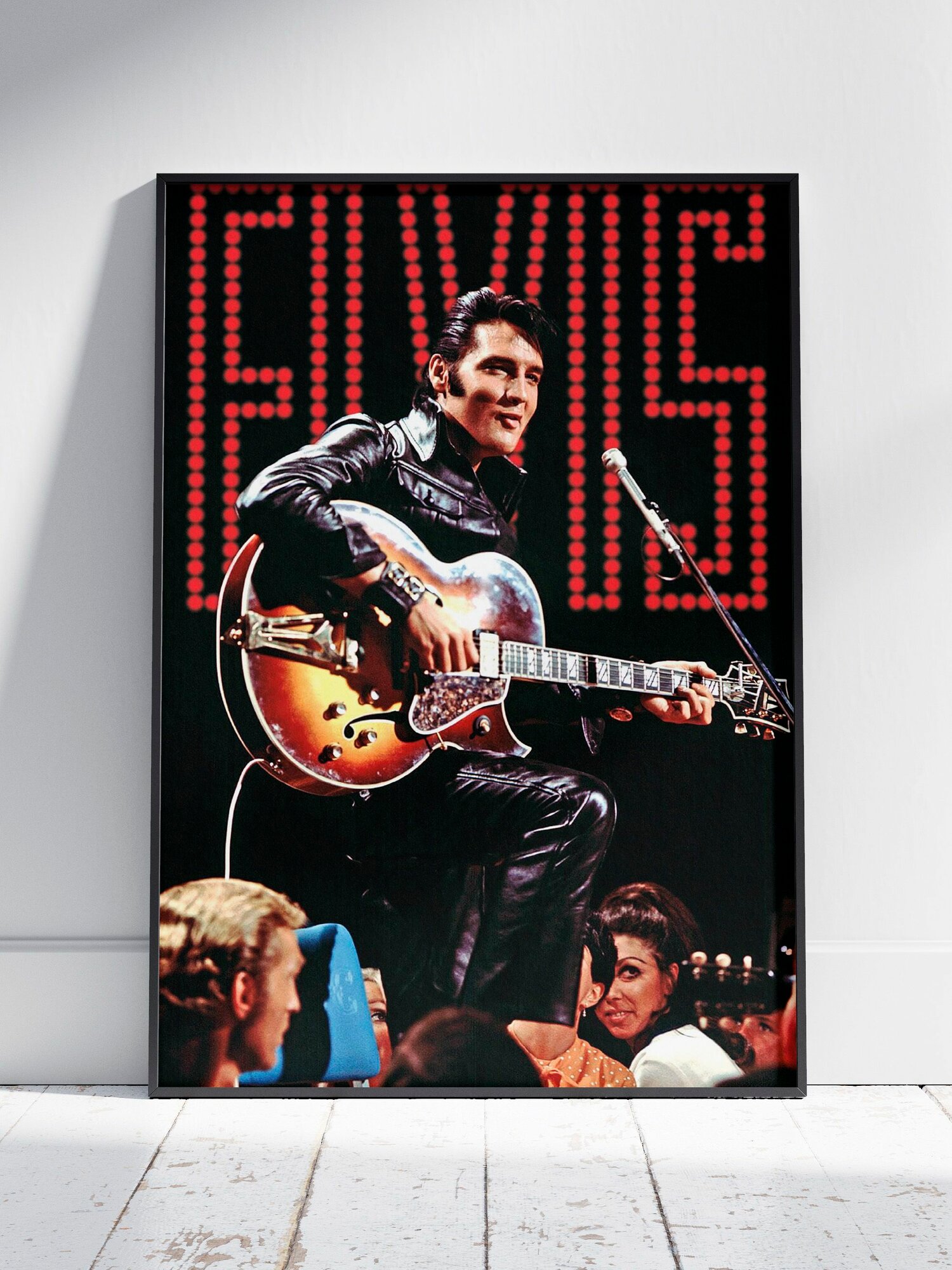 Плакат на стену для интерьера Элвис Пресли (Elvis Presley 28) - Постер по музыке и артисту формата A4 (21x30 см)