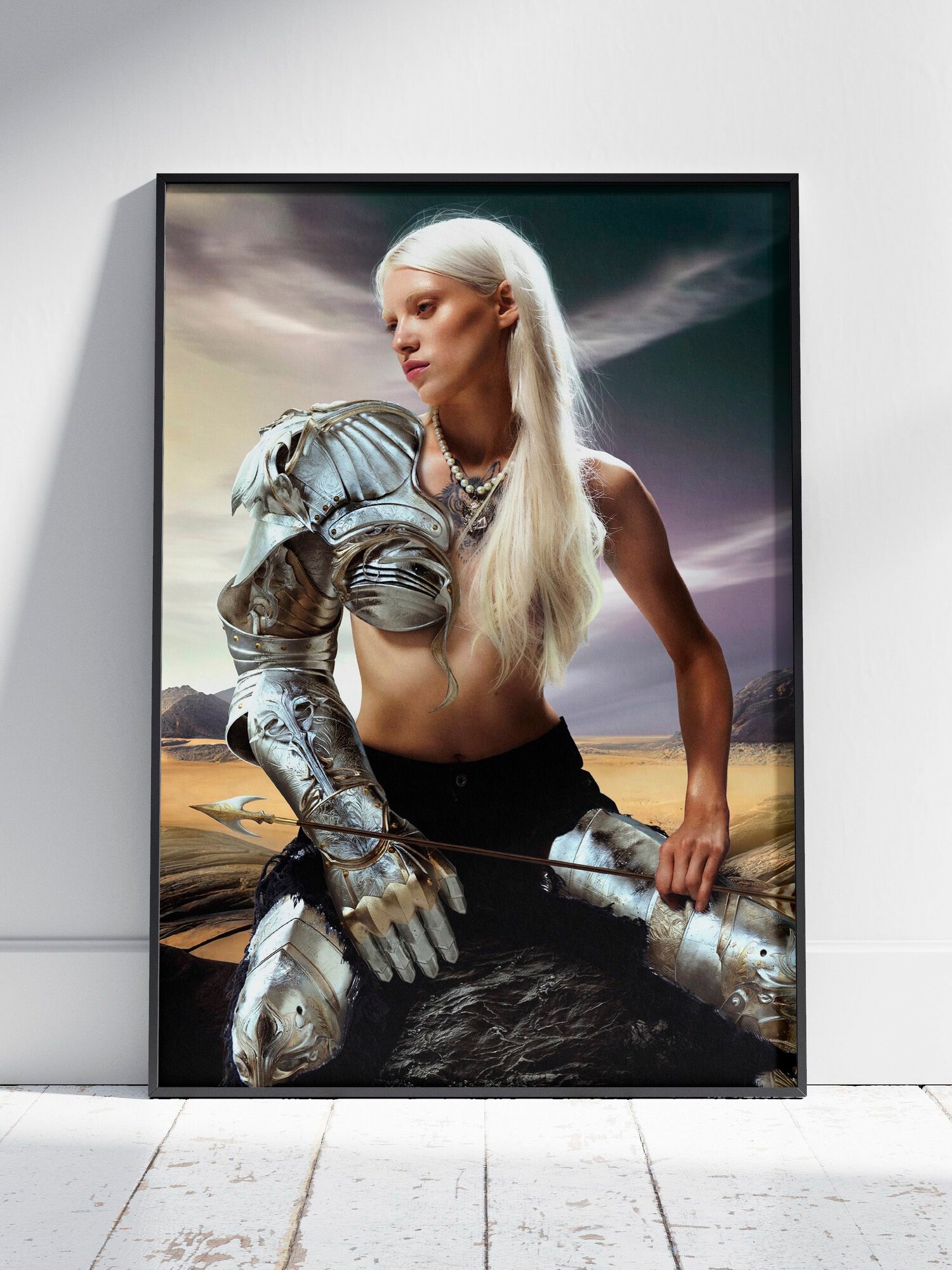 Плакат на стену для интерьера Стиль Фентези (Fantasy Style 2) - Постер по моде и эстетике формата A4 (21x30 см)