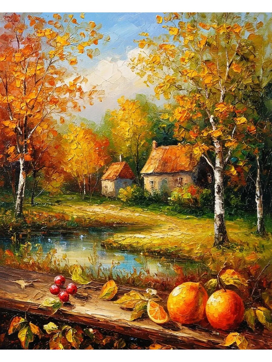 Картина по номерам на холсте Природа 40*50 см