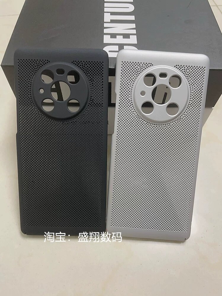 Чехол для Huawei Mate 40 Porsche Design с отводом тепла и полной защитой камеры, классический черный