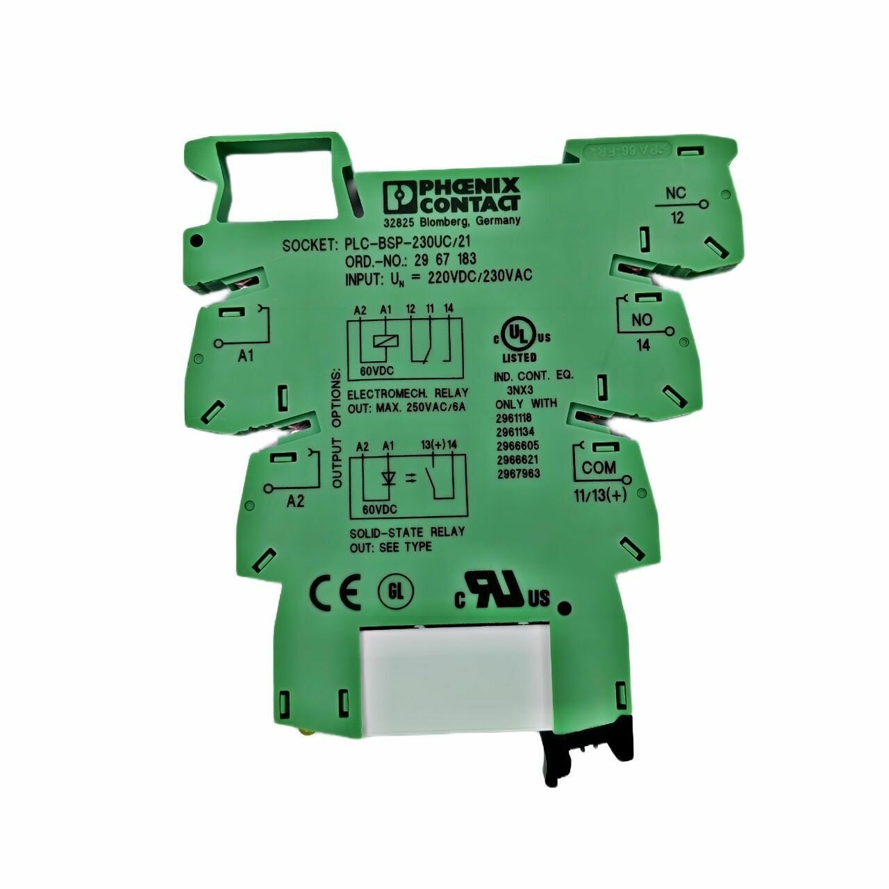 1 шт PLC-RSP-230UC/21AU Модуль полупроводникового реле 2966647 Phoenix Contact