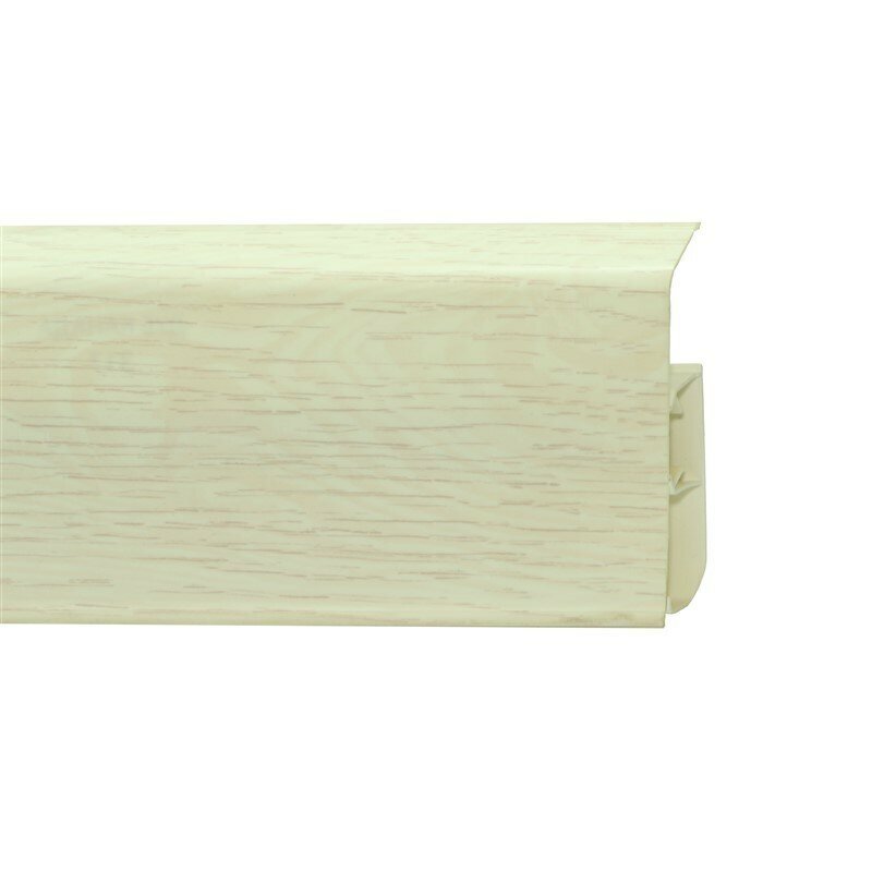 Плинтус пластиковый Winart Quadro 80 мм Дуб Канада 317, 1 шт.