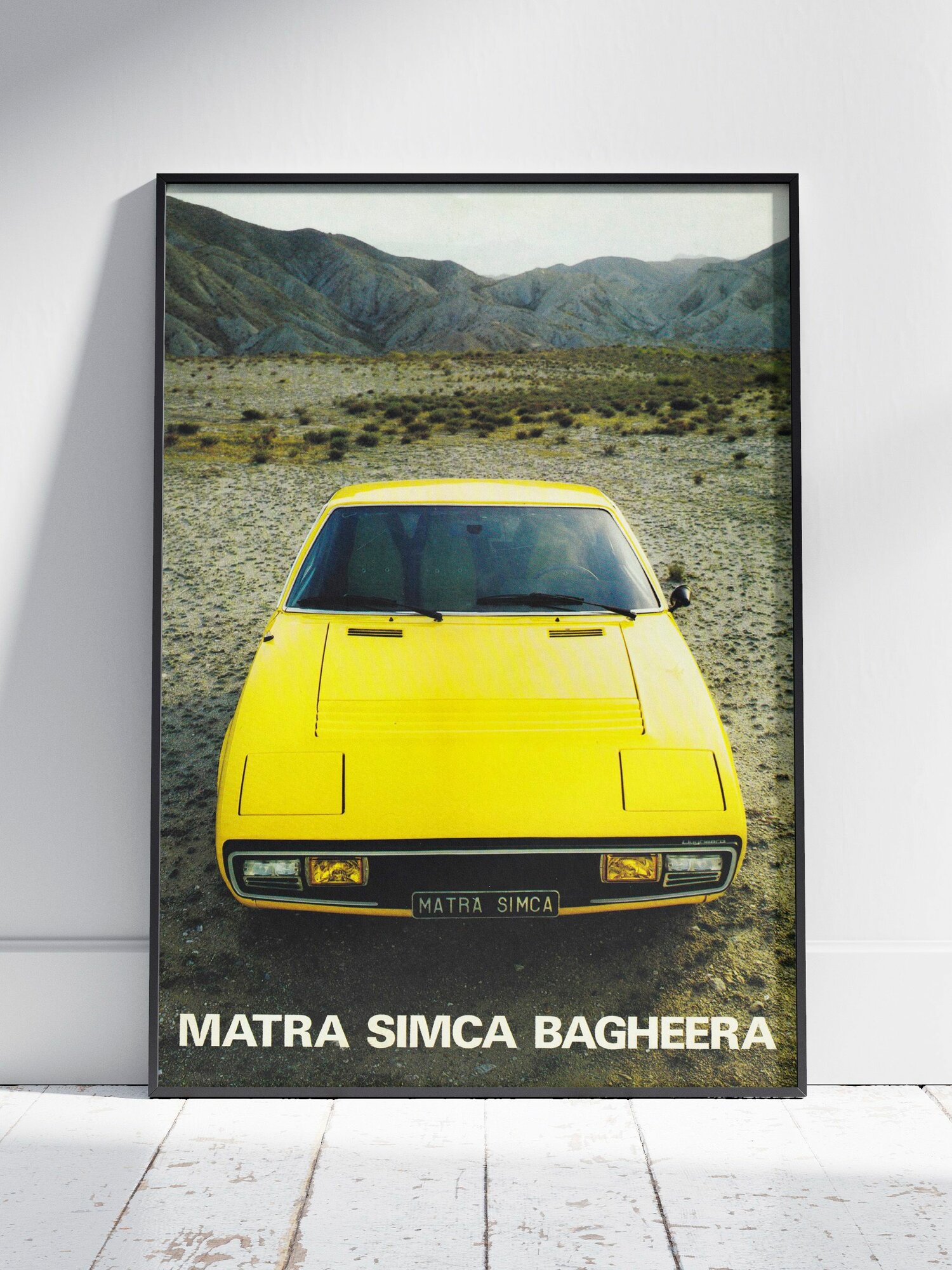 Плакат на стену для интерьера Легенды Авто (Матра Симка MS670 - Matra Simca MS670) - Постер по машине формата A3 (30x42 см)