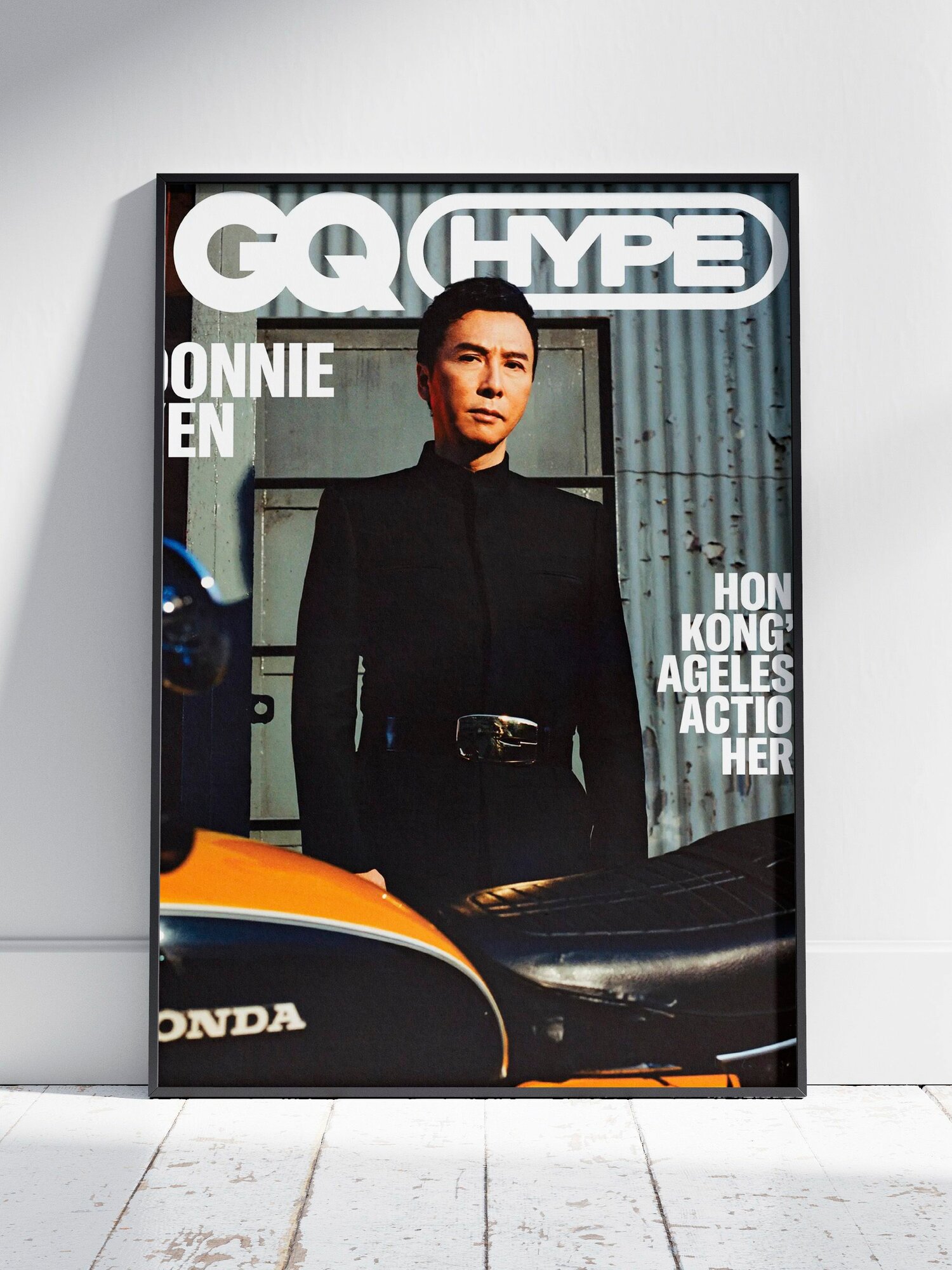 Плакат на стену для интерьера Ушу Кунг фу - Wushu Kung Fu (Донни Йен - Donnie Yen 10) - Постер по спорту и физической активности формата A4 (21x30 см)