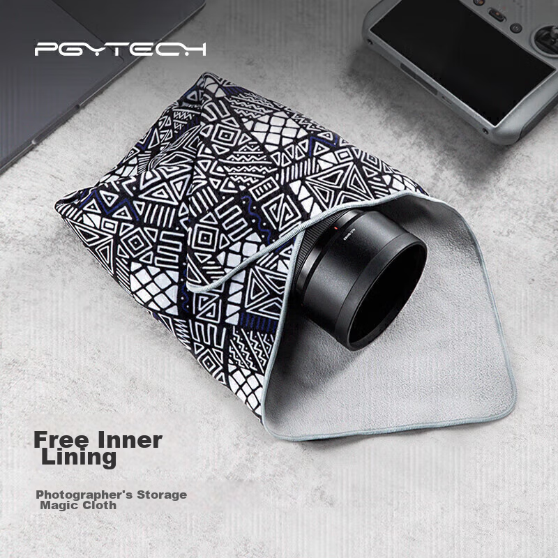 PGYTECH 45x45 см этнический стиль складная ткань для защиты объектива зеркальной камеры Цвет：Этнический стиль (средний