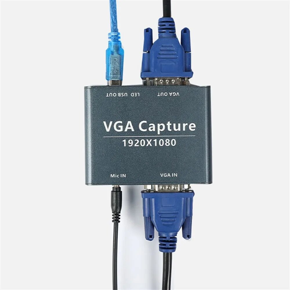 Захват VGA на USB 1080P Вход и выход для системы Linux VGA Capture 1920x1080