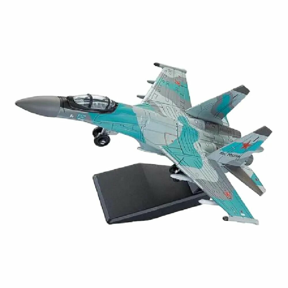 Масштаб 1/100 истребитель SU35S модель набор для сборки игрушка