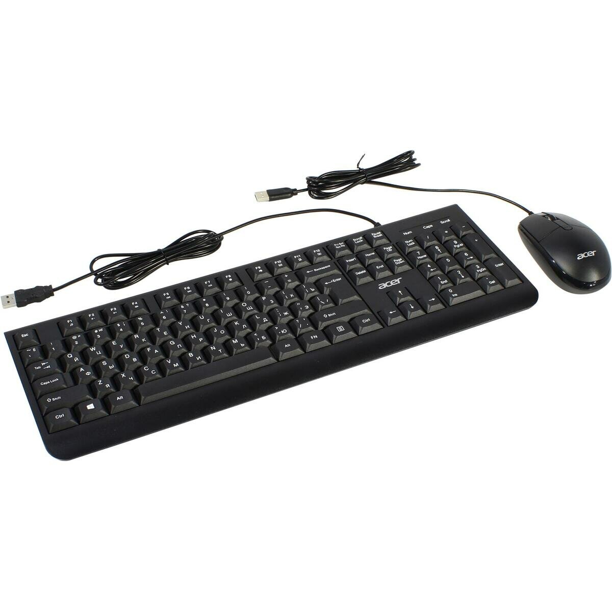 Acer OCC400 ZL. ACCCC.015 (Кл-ра, USB+Мышь 4кн, Roll, USB)