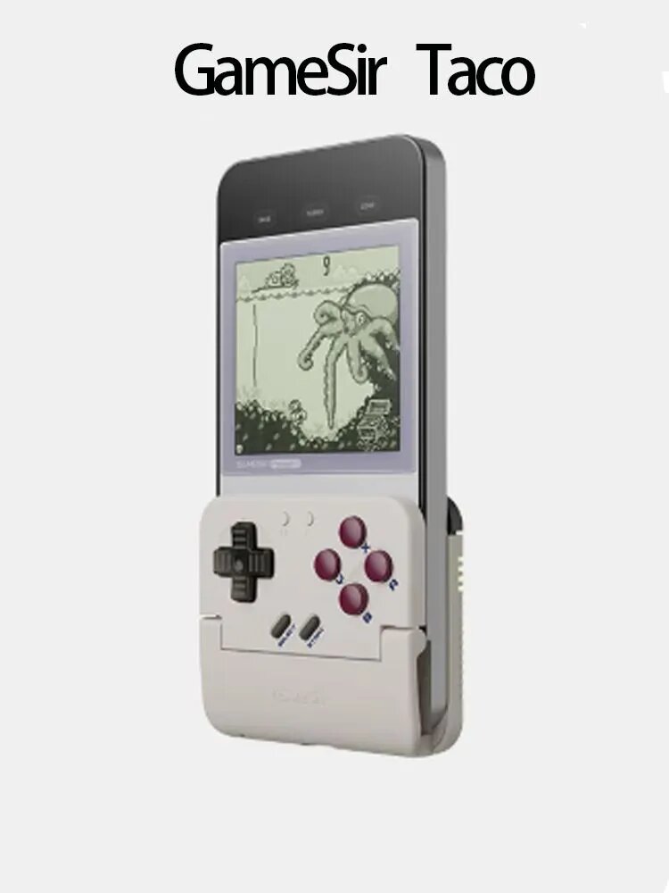 GAMESIR Taco Беспроводное игровое контроллер для смартфона, совместимое с NES/GBA, мини-консоль ретро, поддерживает мобильные игры для Android и iOS