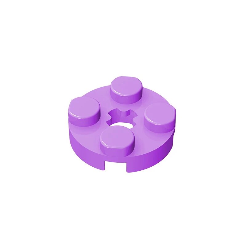 Gobricks круглый блок 4032, фиолетовый (062)