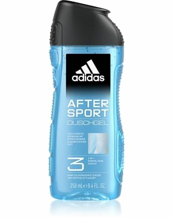 Средство для душа Adidas After Sport, 250 мл