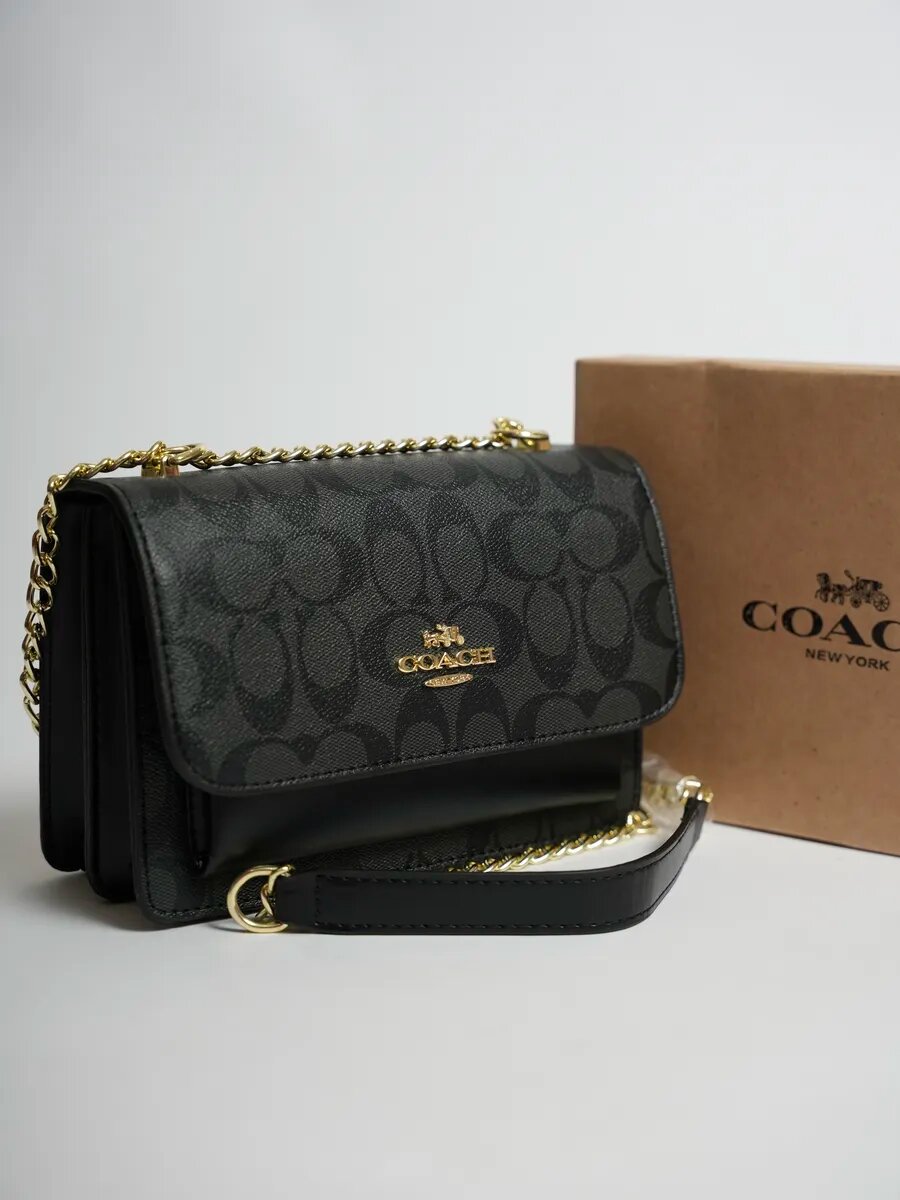 Сумка coach шоппер коуч