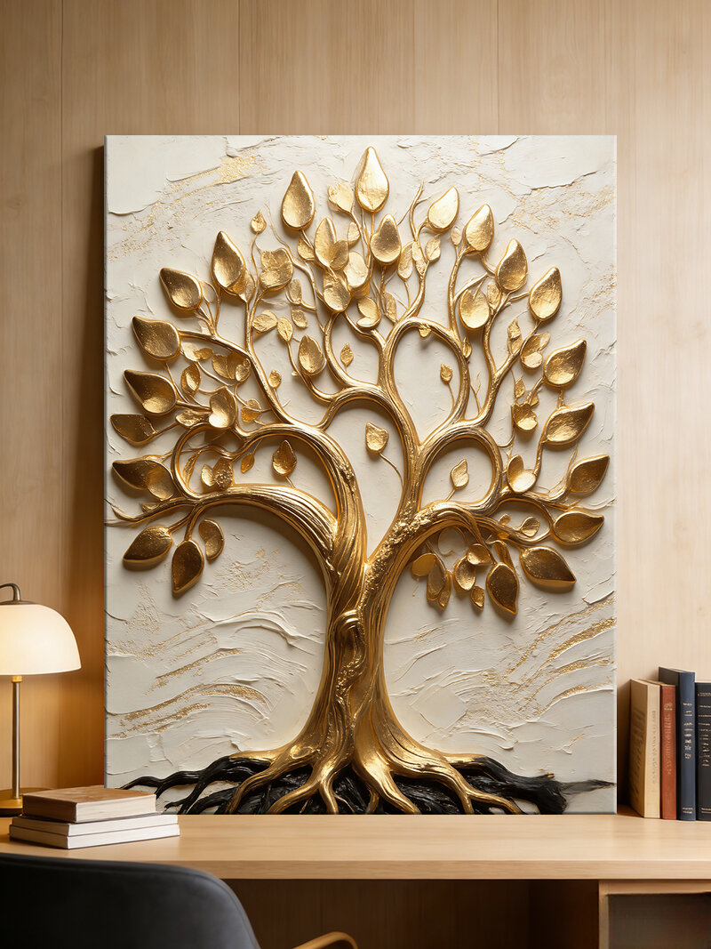 Картина на холсте "Древо жизни", 40х30 см