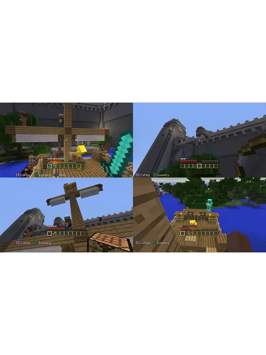 Видеоигра для игровой приставки Minecraft Ps4, коробочная версия — фото 1