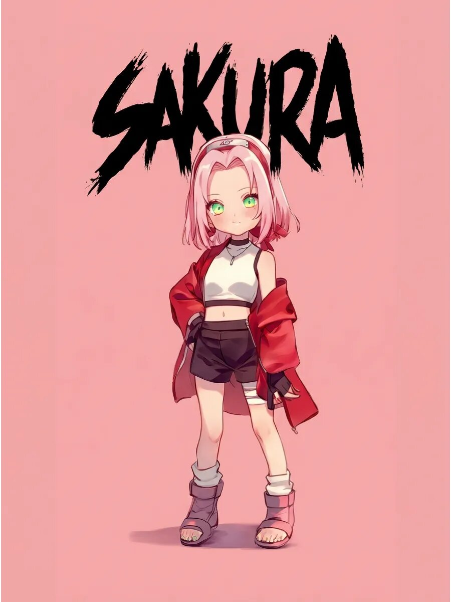 Картина по номерам на холсте Sakura 40*50 см