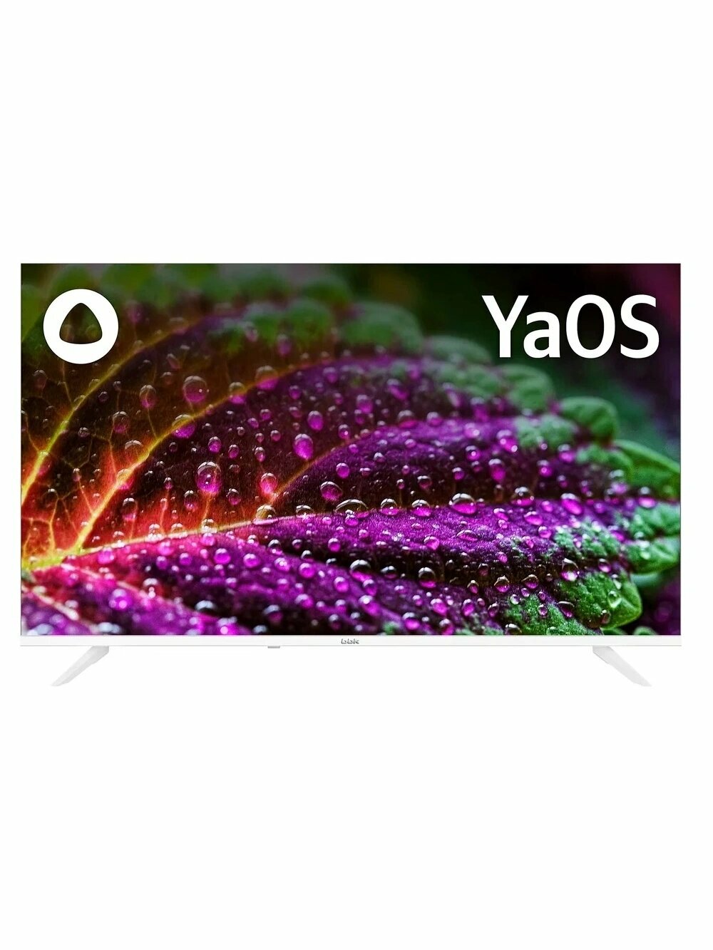 Телевизор 4K Ultra HD BBK 43LEX-8241/UTS2C W Яндекс. ТВ, 43", Smart TV, Wi-Fi, Bluetooth, белый