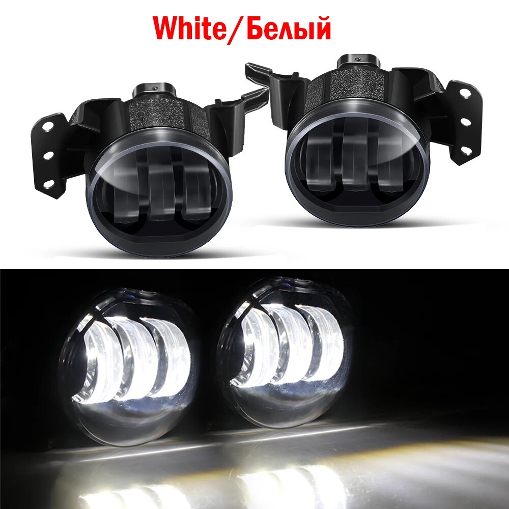 2 светодиодные противотуманные фары White 30W для BMW E46 E60 E90