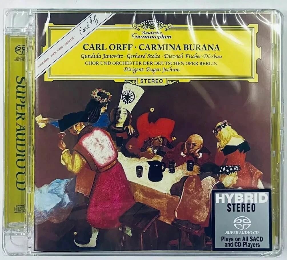 SACD диск Eugen Jochum - Orff: Carmina Burana (SACD) 2024