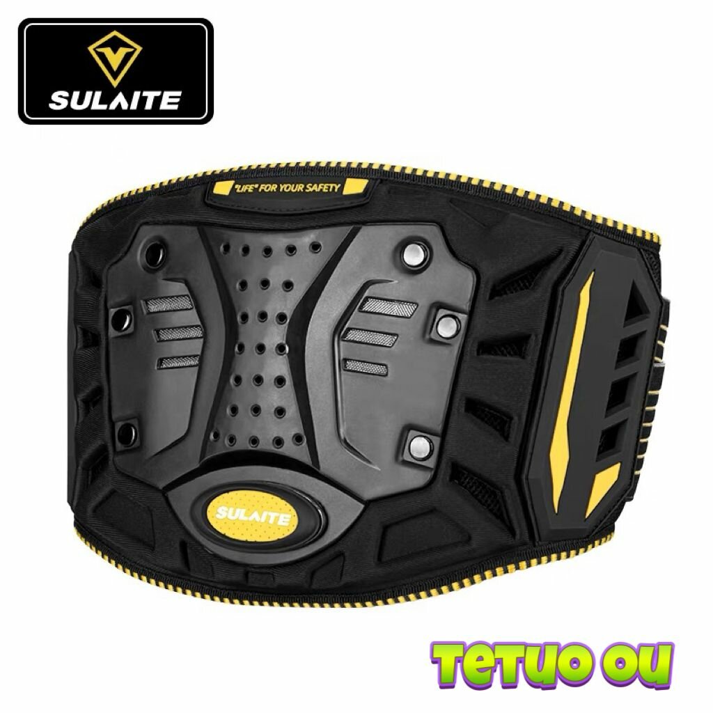 Защитный пояс SULAITE RACING BARRICADE BELT для подростков — мотозащита с пластинами EVA и фиксаторами для езды