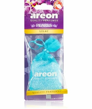 Ароматизатор автомобильный Areon Pearls Lilac, сиреневый, 2,5 г