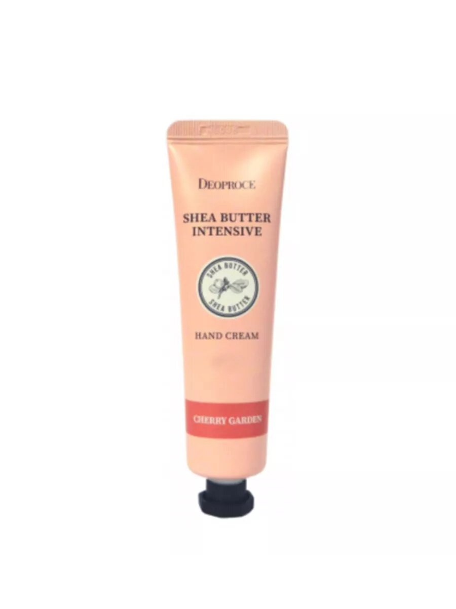 Крем для рук Deoproce Shea Butter Intensive Hand Cream Cherry Garden, с маслом ши, увлажняющий, 50 г