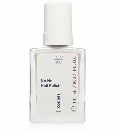 Лак для ногтей Korres No No Nail Polish, оттенок 02 Milky White, 11 мл
