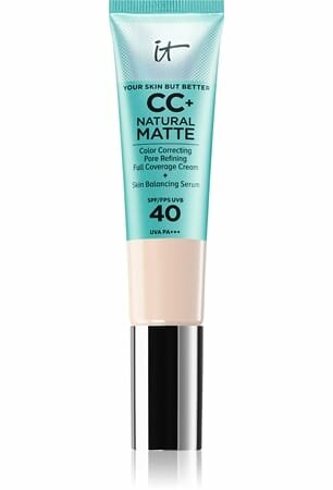 Тональный крем IT Cosmetics Your Skin But Better CC+ Natural Matte, SPF 40, fair porcelain, 32 мл