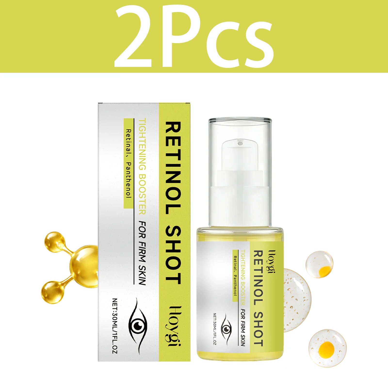 HOYGI Сыворотка для глаз с ретинолом 2PCS