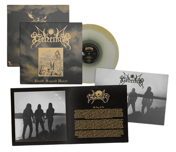 Виниловая пластинка GEHENNA - Black Seared Heart LP SILVER/GOLD Deluxe