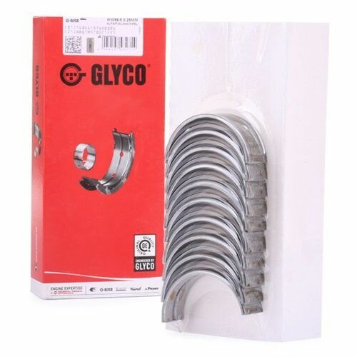 Комплект вкладышей шатунных Glyco H10965025MM