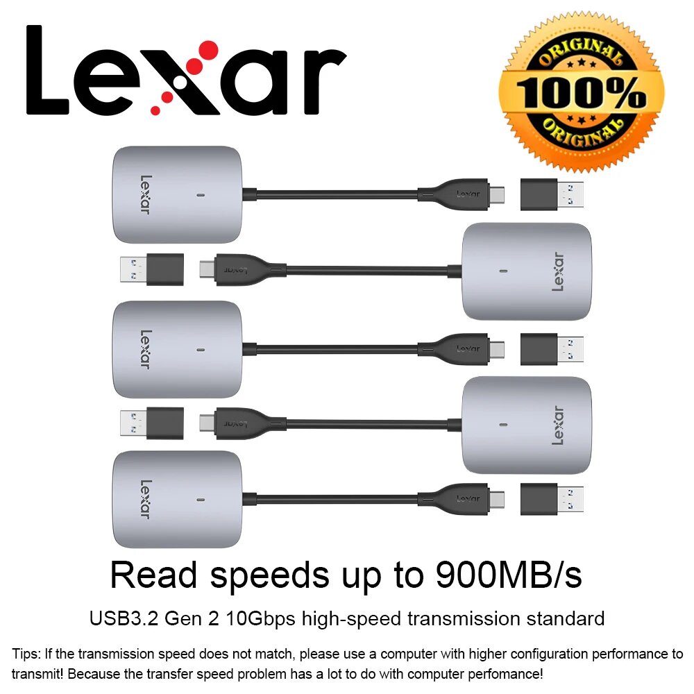 Lexar CFexpress Card Reader USB3.2 Gen 2 515U-5PCS