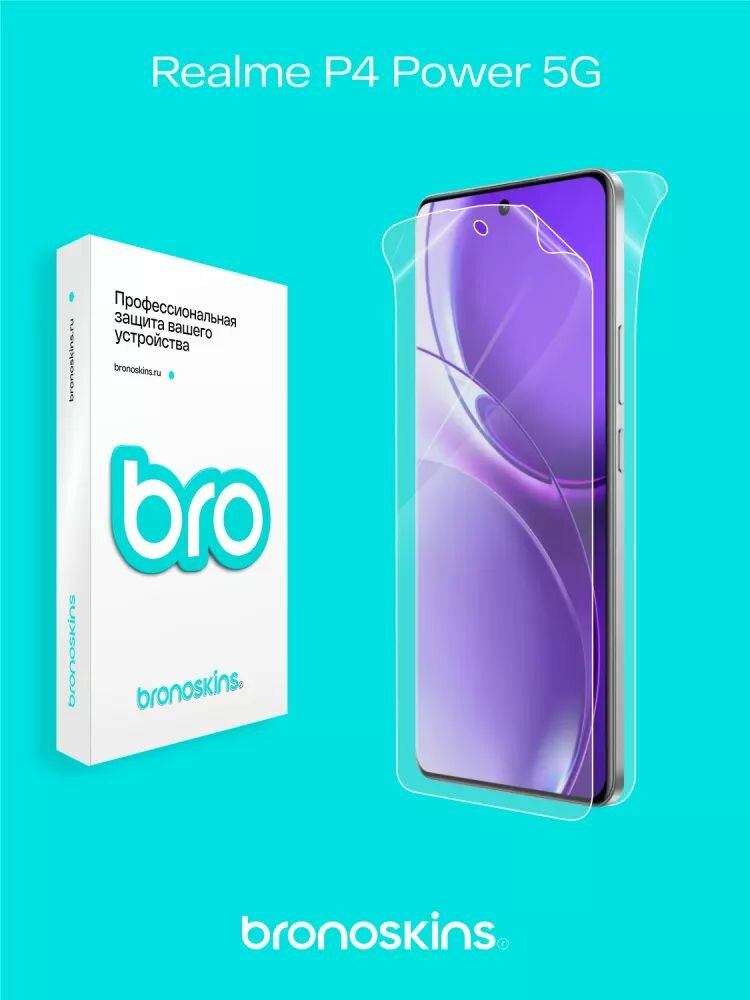 Глянцевая защитная броня на заднюю панель Realme P4 Power 5G
