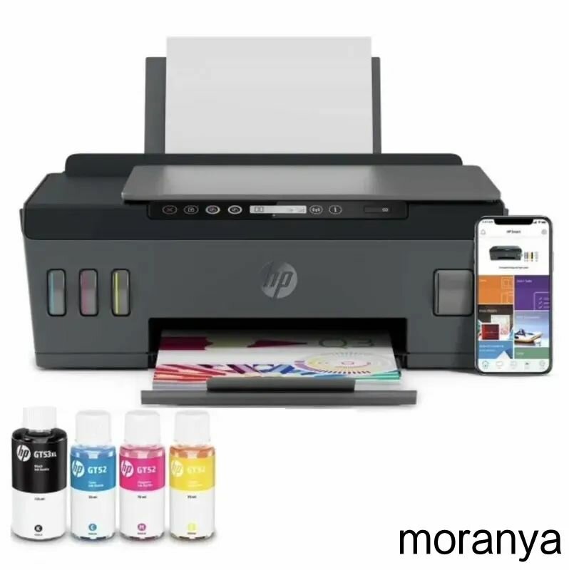 МФУ Струйное Smart Tank 518 + Wi-Fi + Набор чернил для СНПЧ V, черный