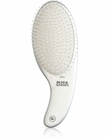 Расческа Olivia Garden Expert CURVE Nylon Silver, серебристый, 1 шт