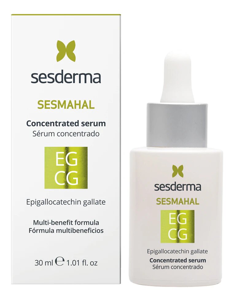 SESDERMA Sesmahal Egcg Serum Сыворотка для лица с экстрактом зеленого чая, 30 мл