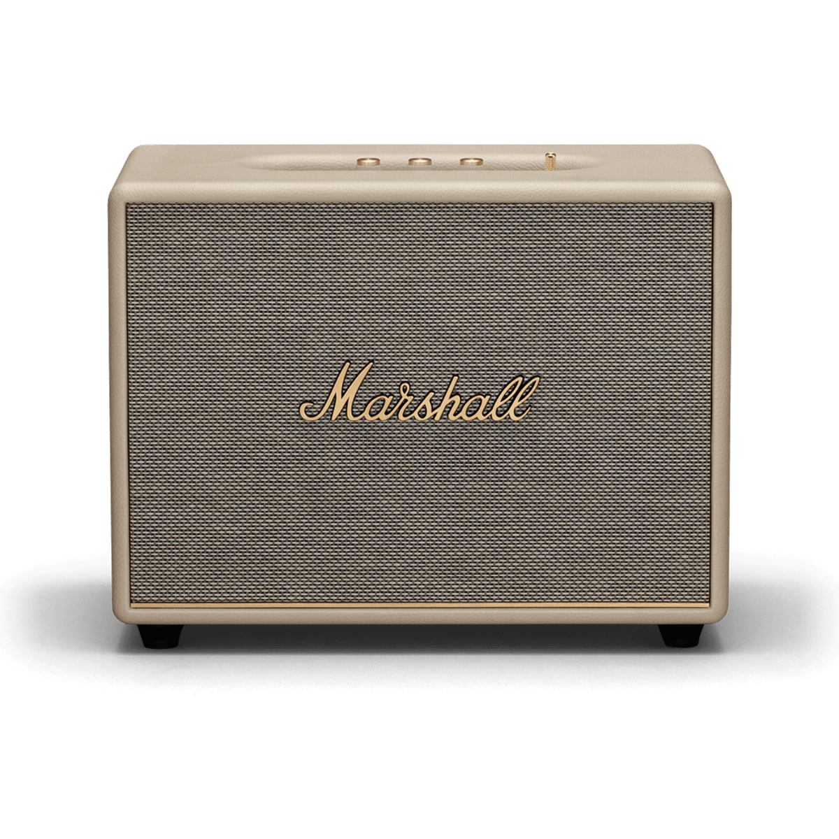 Колонка Marshall Woburn III, сенсорное и кнопочное управление, кремовая.