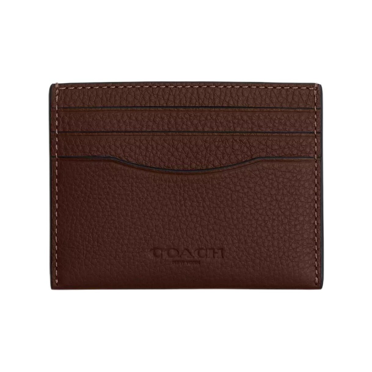 Визитница Coach, коричневый — фото 1