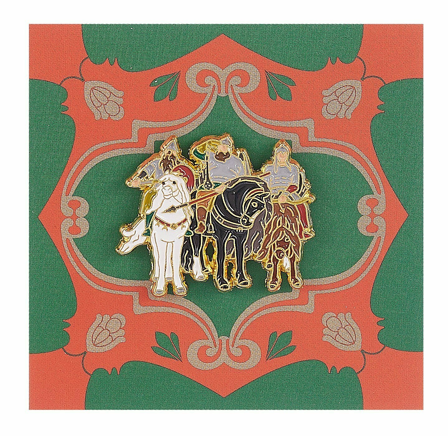 Значок Богатыри (металл) (4627077846322)